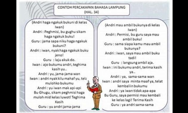 Percakapan Bahasa Lampung 2 Orang Tentang Pendidikan - Sepertinya Percakapan Bahasa Lampung 2 Orang Tentang Pendidikan - Sepertinya