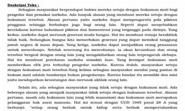 Sobat Sepertinya.com - Contoh Soal Teks Tanggapan Kelas 9 - Sepertinya